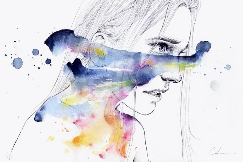agnes-cecile | Watercolor Paintings - ArtPeople.Net