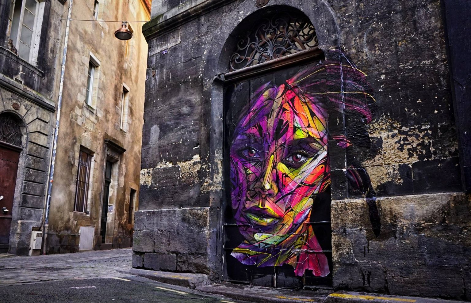 Hopare abstraction & figuration Street Art - ArtPeople.Net