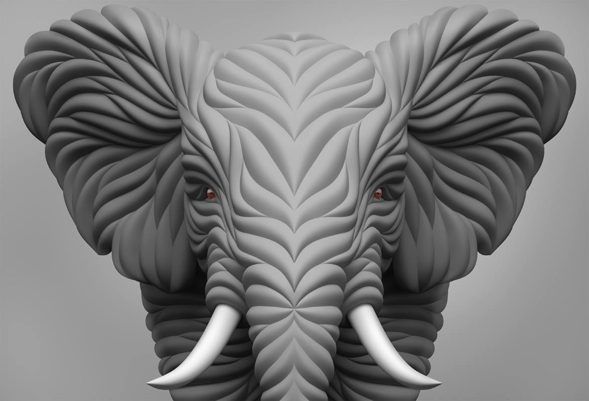 Maxim Shkret , New 3D Animal Illustrations - ArtPeople.Net