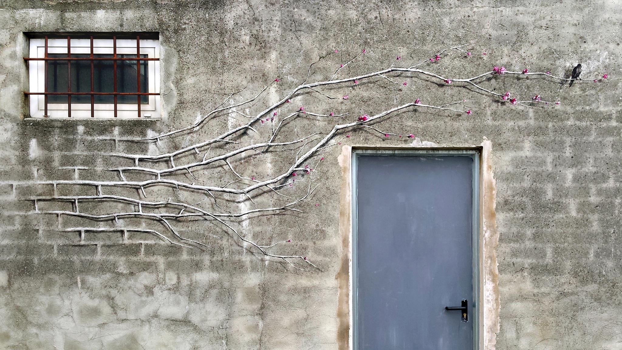 Poetic Street Art by Spanish Artist Pejac - ArtPeople.Net