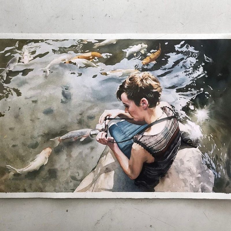 Watercolor Paintings of Marcos Beccari - ArtPeople.Net