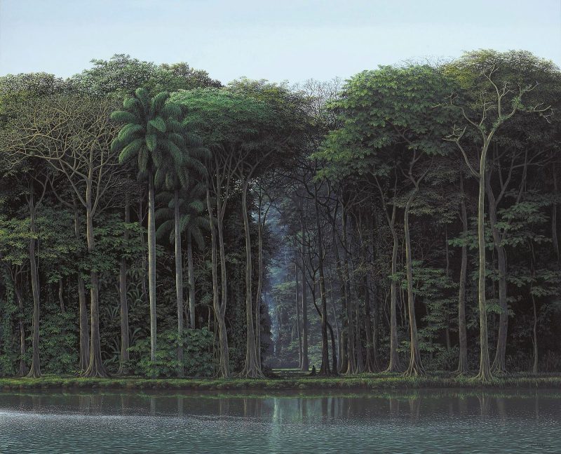 Cuban painter Tomás Sánchez has been painting serene landscapes of calm ...