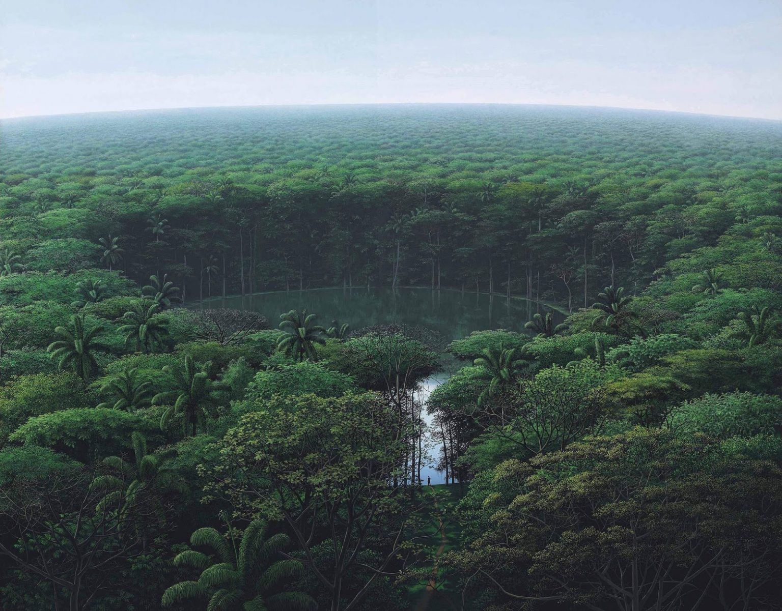 Cuban painter Tomás Sánchez has been painting serene landscapes of calm ...